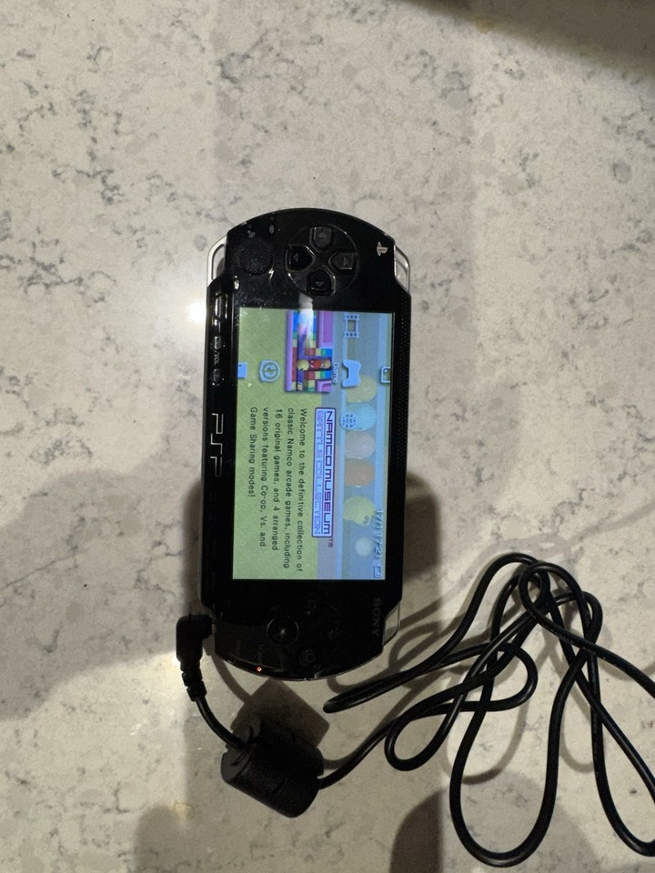 Sony PSP Black Handheld Game System with 1 Game | eBay UK
