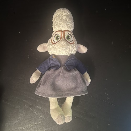 Tomy Disney Zootopia Small 6" Plush Assistant Mayor Bellwether Sheep ...