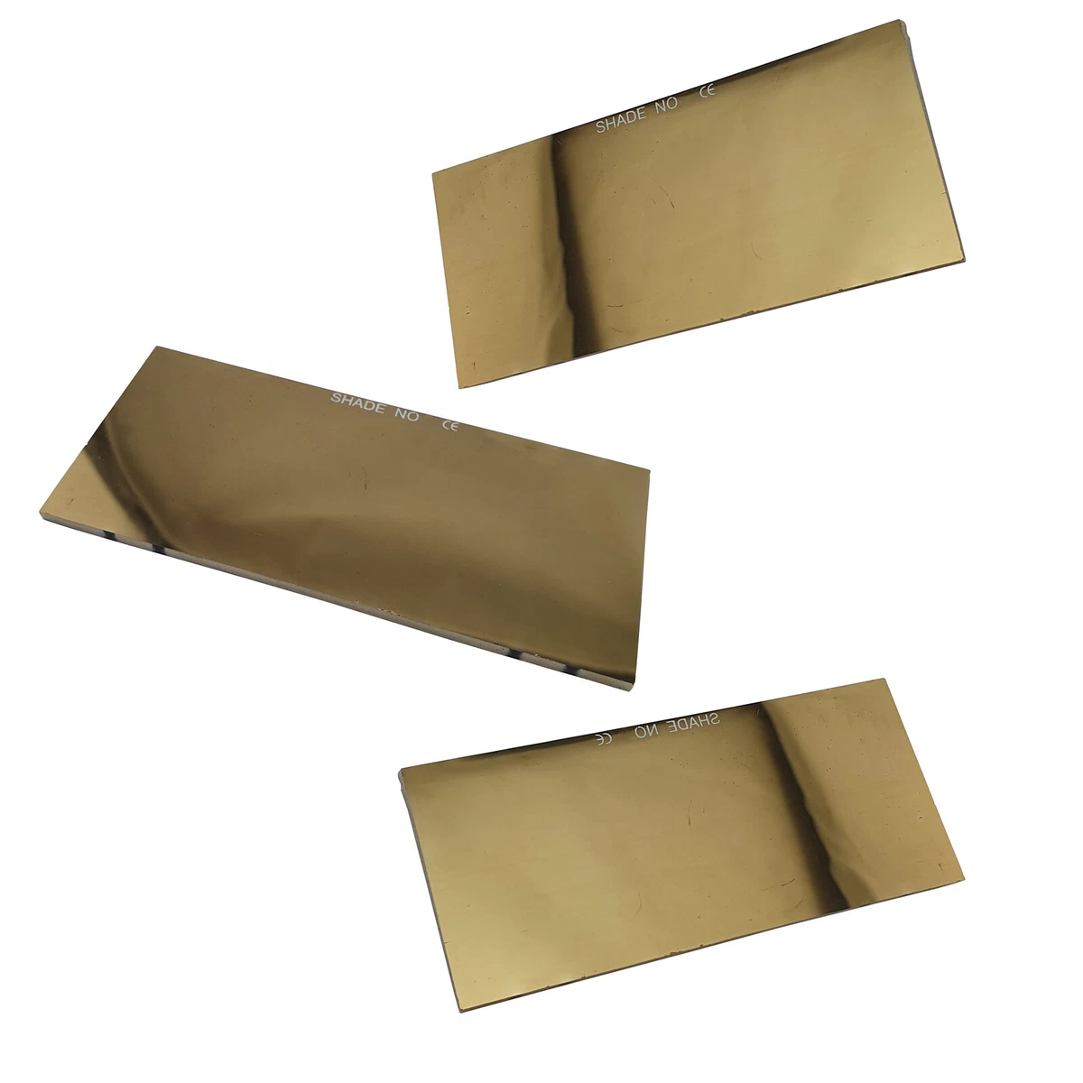 Gold Welding Helmet Lens