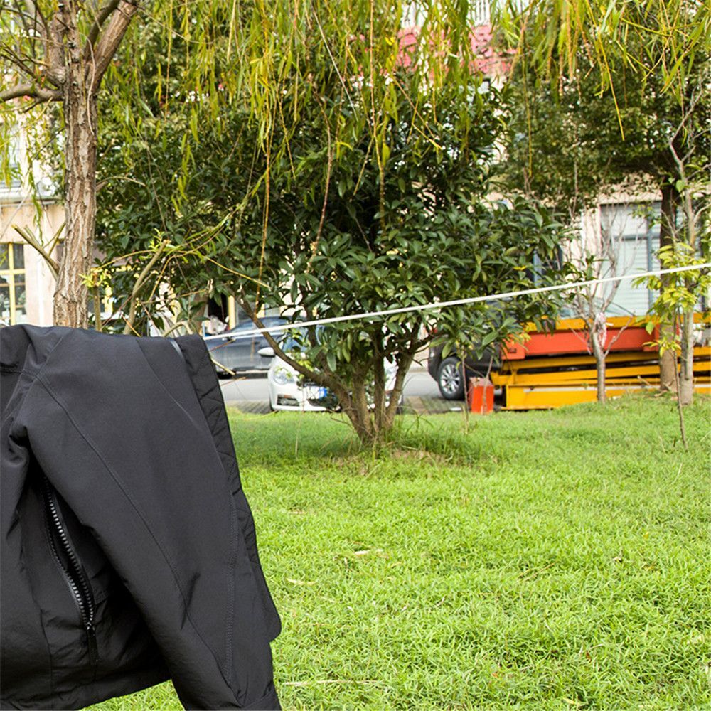 Plastic Coated Clothes Line Strong Steel Clothesline Rope Laundry ...