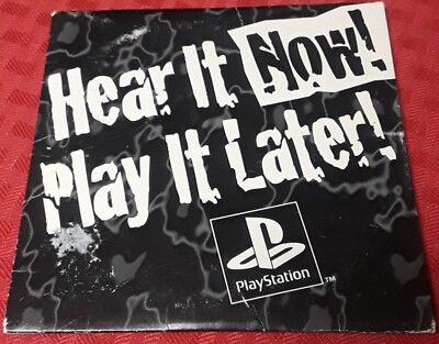 Sony Playstation PS1 Developers Demo CD RARE Hear It Now Play It Later ...