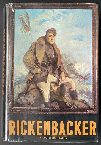 1967 Eddie Rickenbacker Autographed Autobiography Signed Hardcover Book ...