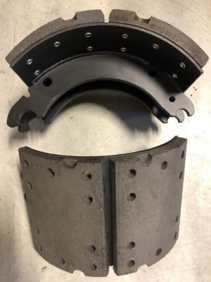 12.25 x 7.5 Trailer Air Brake Shoe Set & Hardware Kit- Ships Same day ...