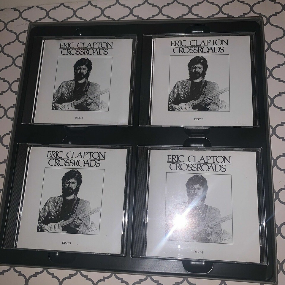 Eric Clapton Crossroads Box Set CD, Oct-1990 4 Discs, Polydor Opened ...