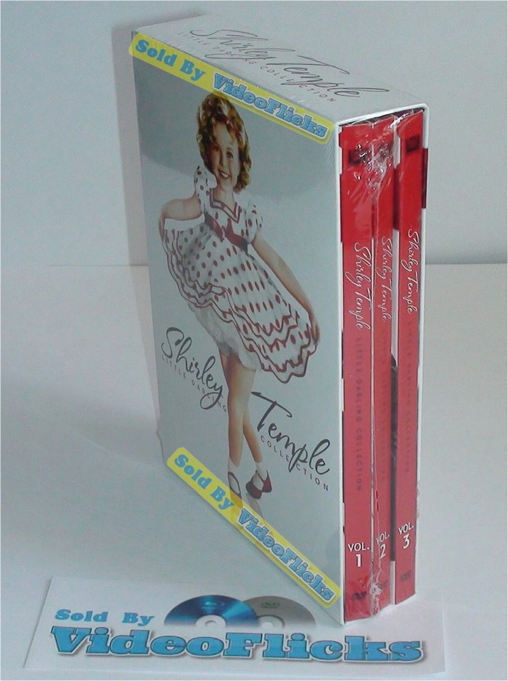 Shirley Temple Little Darling Collection Vol 1 2 3 DVD 18-Disc Box Set ...