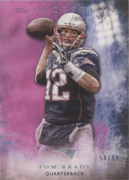 2015 Topps Inception - Magenta #25 Tom Brady /99 for sale online | eBay
