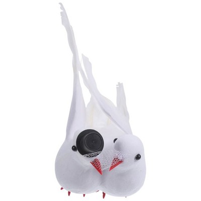 Artificial Pigeon Foams Plume Artificial Bird Decoration Fake Ornament ...