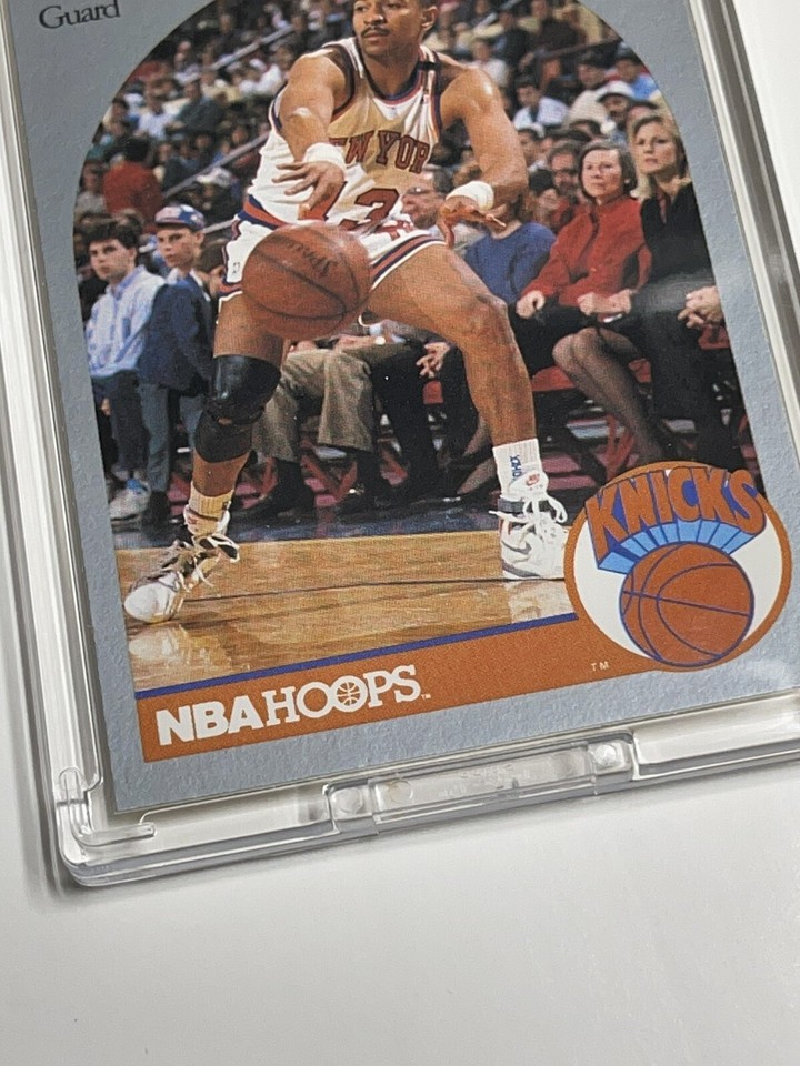 MENENDEZ BROTHERS ROOKIE CARD - MARK JACKSON 1990-91 Hoops Basketball ...