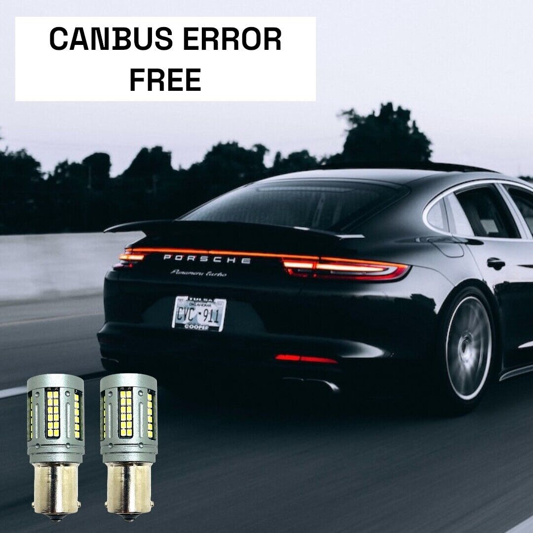 Reverse Light 72 LED CANBUS 1156 382 P21W BA15s For Ford Escort MK6 ...