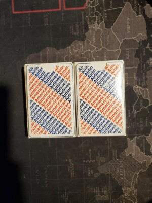 Vintage American Airlines Playing Cards - 2 Open Decks | eBay