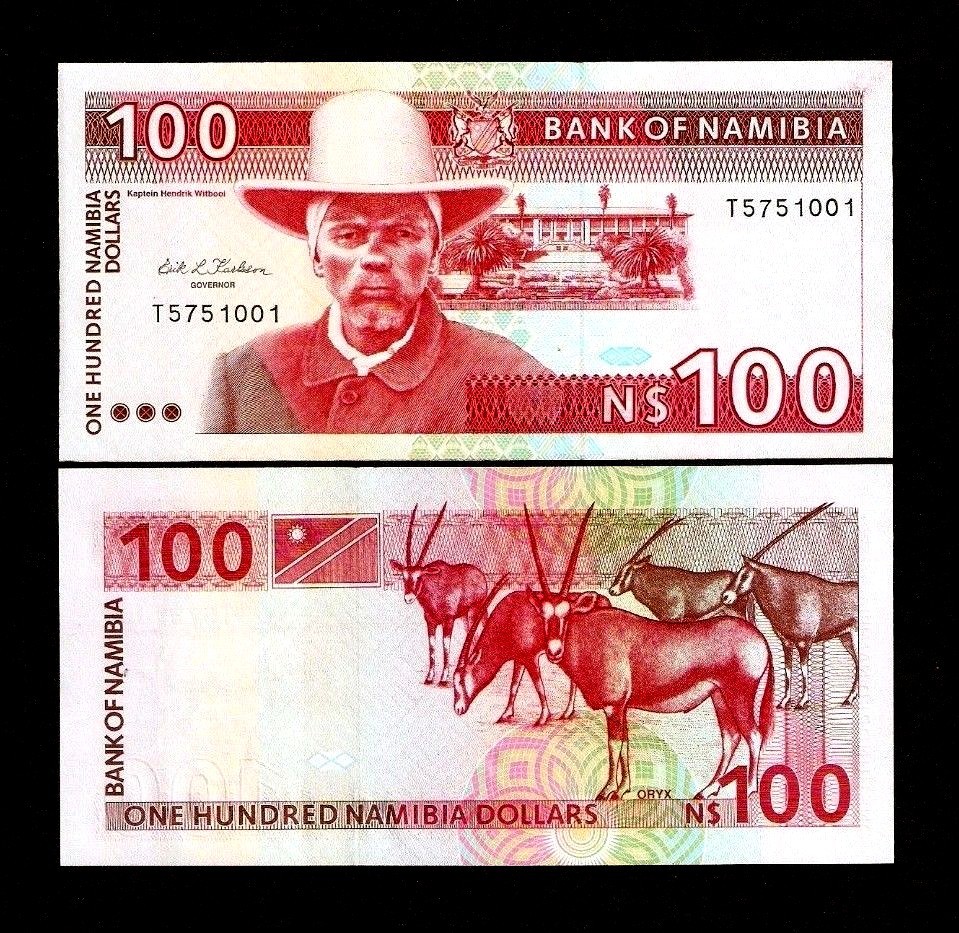 Namibian Dollar Bill Namibia Dollar Money Sheet Printing. NAD
