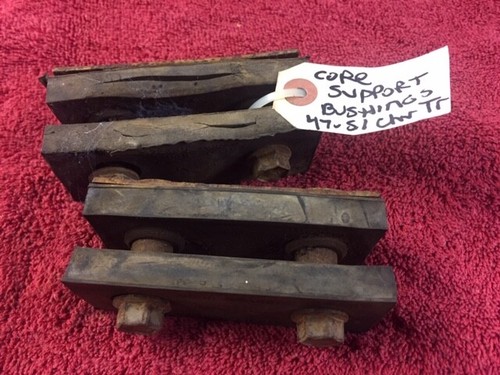 1947 - 1951 CHEVROLET PICKUP TRUCK CORE SUPPORT BUSHINGS 1948 1949 1950 ...