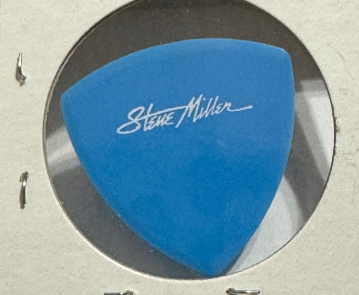 Steve Miller Band Steve Miller Signature Guitar Pick 1994 Tour Concert ...