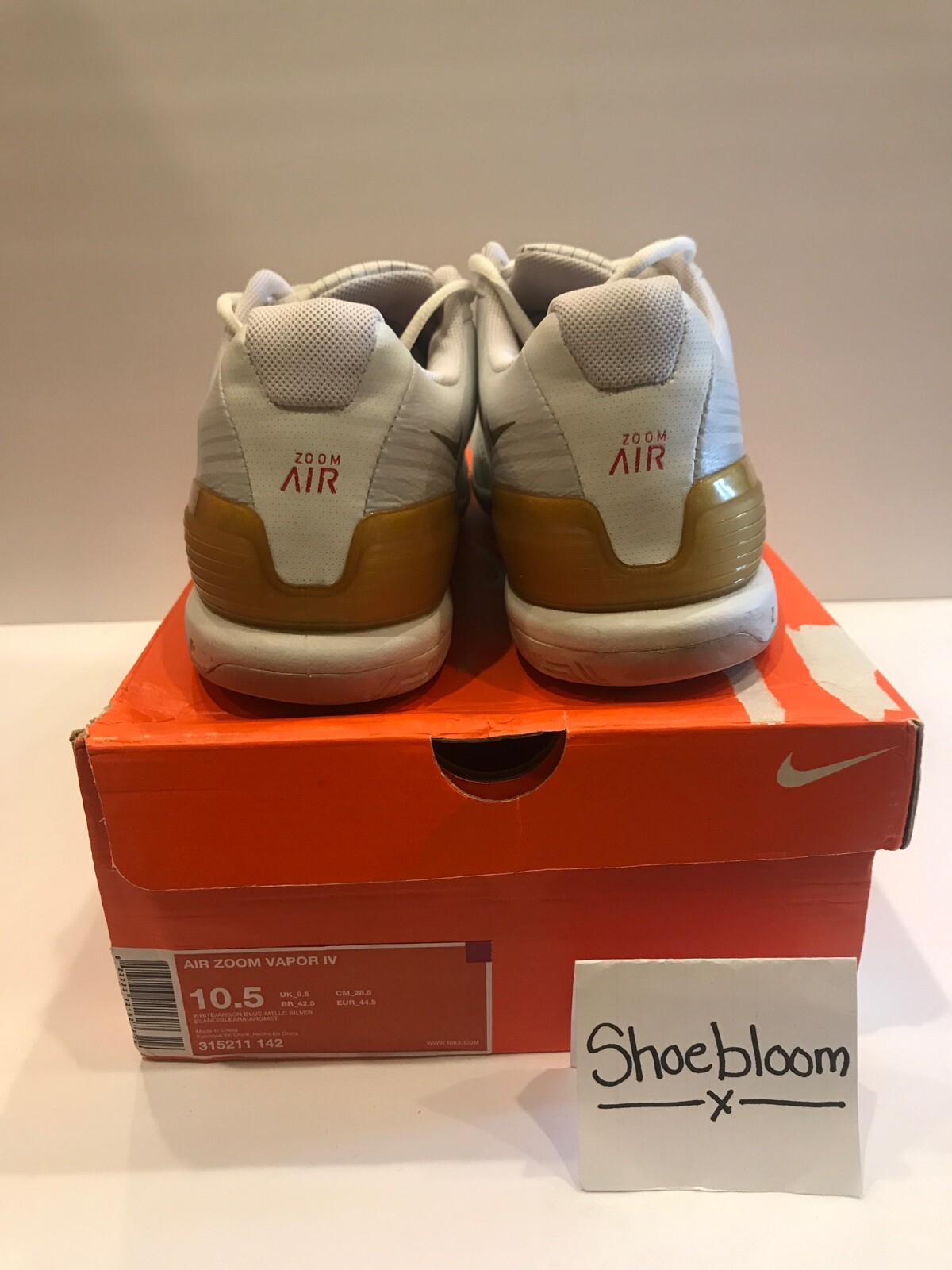 Nike Air Zoom Vapor IV Wimbledon RF Roger Federer PE … - Gem