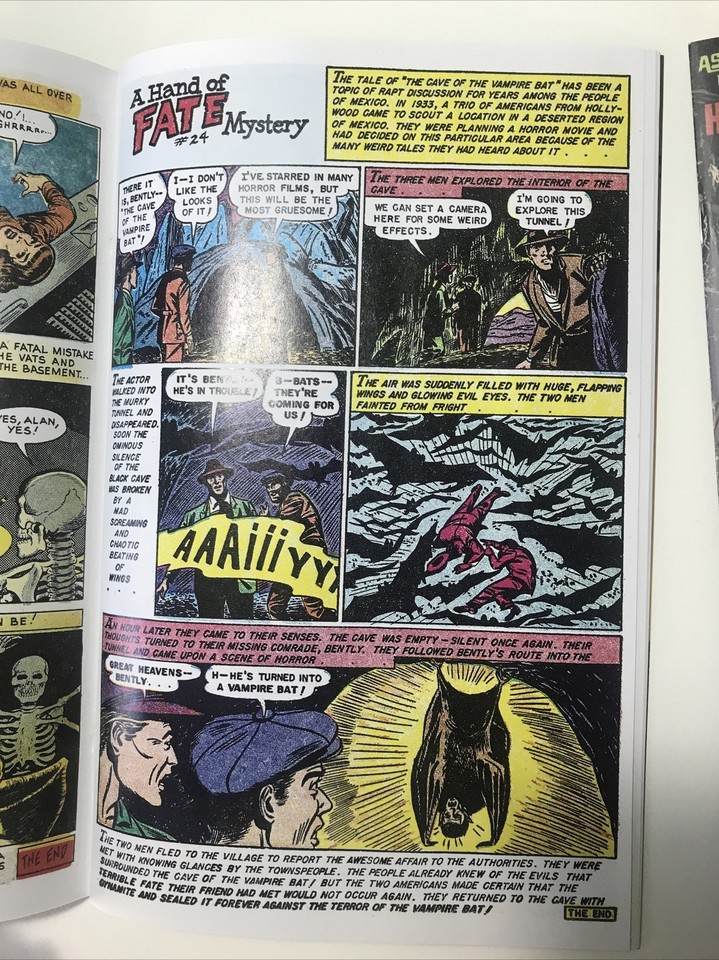 Vampires #1 & Blood Shot NM/M Signed By Forte With COA Pre Code Horror ...