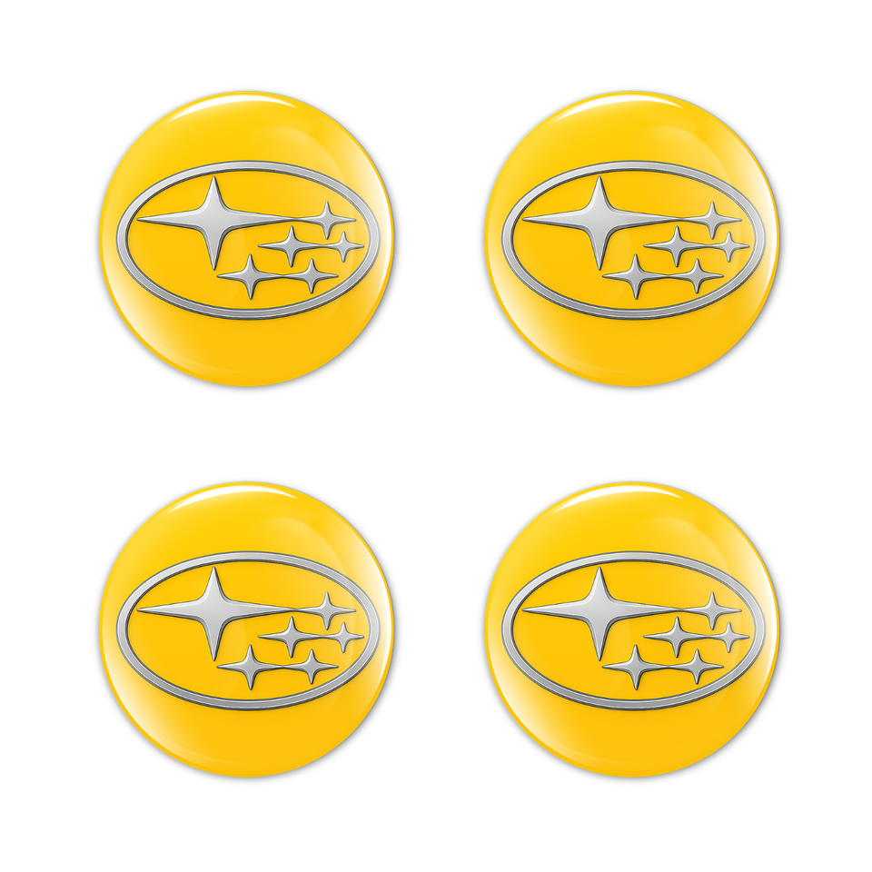 Subaru Emblem Aufkleber Auto Radkappen Nabendeckel 4stu Felgenaufkleber ...