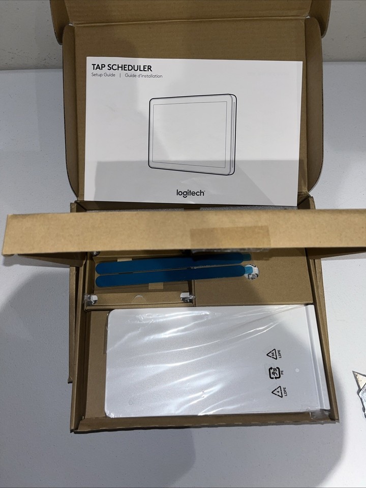 NEW Logitech Tap Scheduler - Scheduling Panel for Meeting Rooms 952 ...