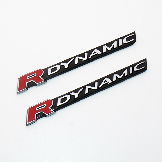 2x for Range Rover R Dynamic Sport HSE Fender Marker Nameplate Badge ...