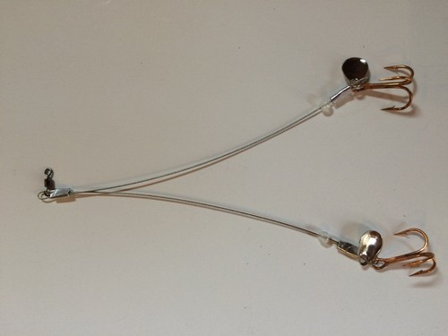 ( 6 pack) 40# Icefishing Quickstrike rig Nothern pike/Walleye tipup ...