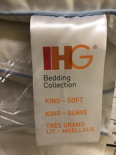 IHG Loves To Be Washed KING SOFT Pillow Featured at IHG Hotels FREE ...