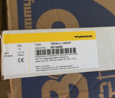 1pcs TURCK TBEN-L1-16DXP Remote I/O module 6814008#HL | eBay
