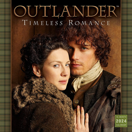 Sellers Publishing CA3616 Outlander 2024 Wall Calendar, 16-Month Timeless | eBay