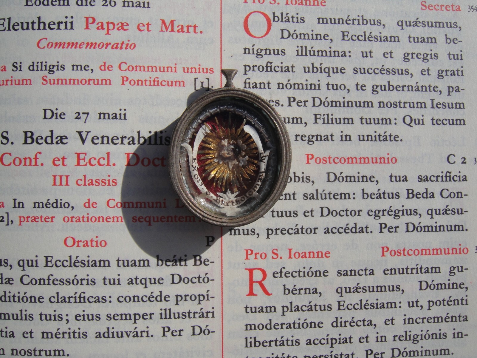 Christian reliquary 1600s 1st class relic St. Batholomew Apostle | eBay