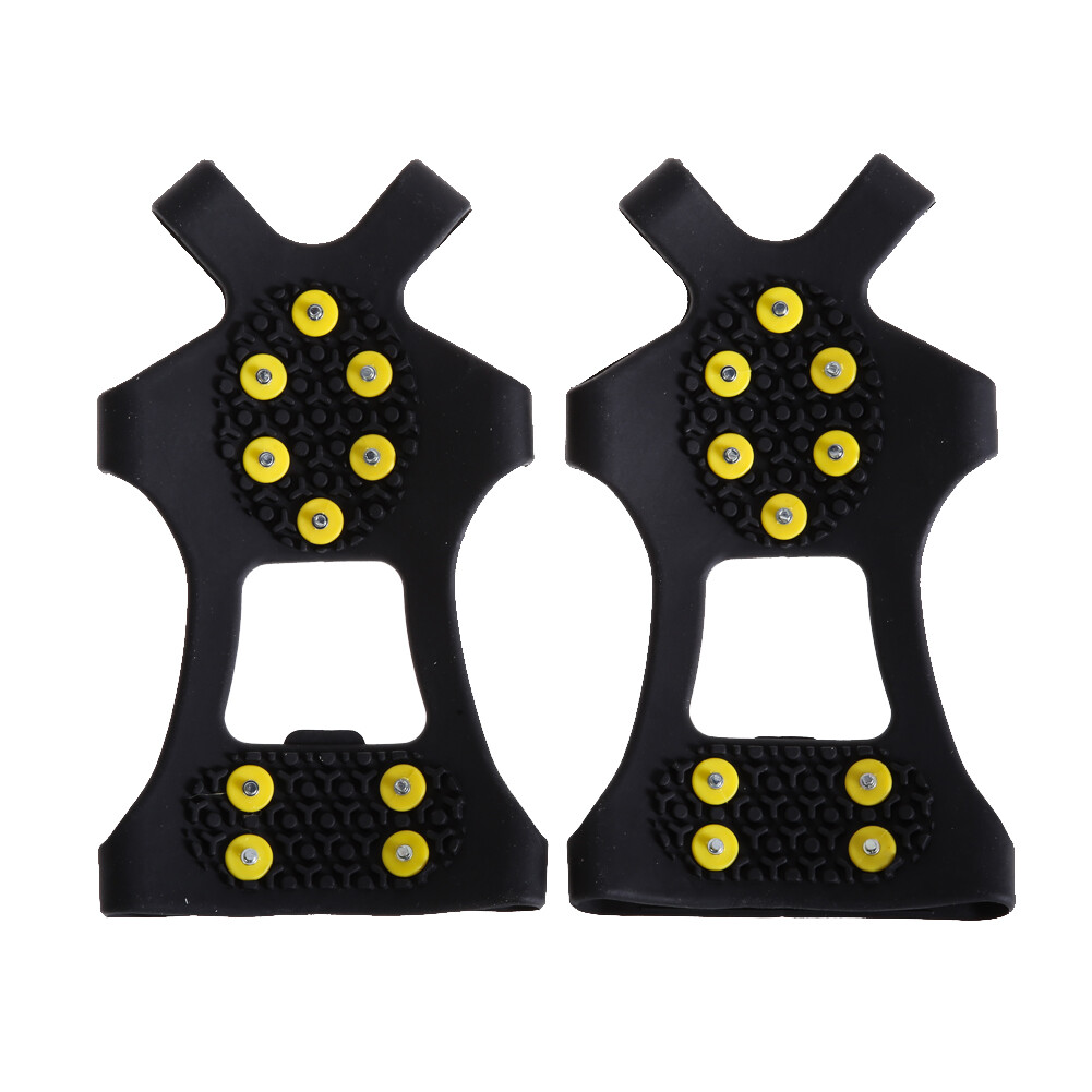 Climbing Shoe Spikes 10-Stud Crampons Spike Anti Slip Survival ...
