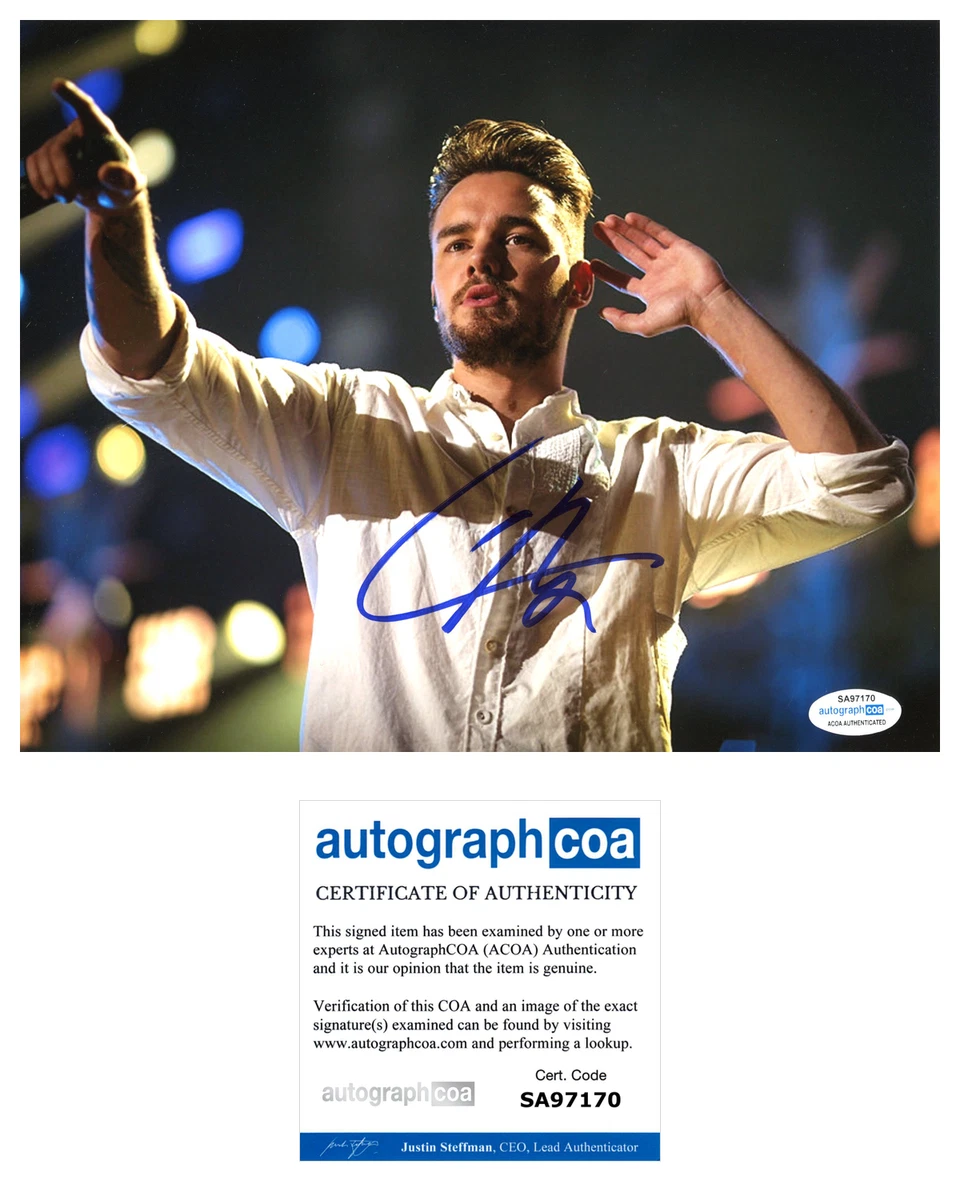 One Direction Liam Signature