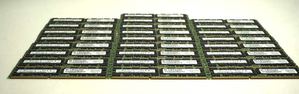 Lot of 25 Samsung 16GB 2Rx4 "PC3L-12800R-11-12-E2-D3" - Server RAM ...