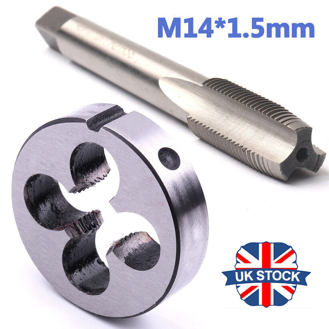 M14*1.5mm Metric Thread Tap/Die HSS Machine Threading Taper Plug OR W ...