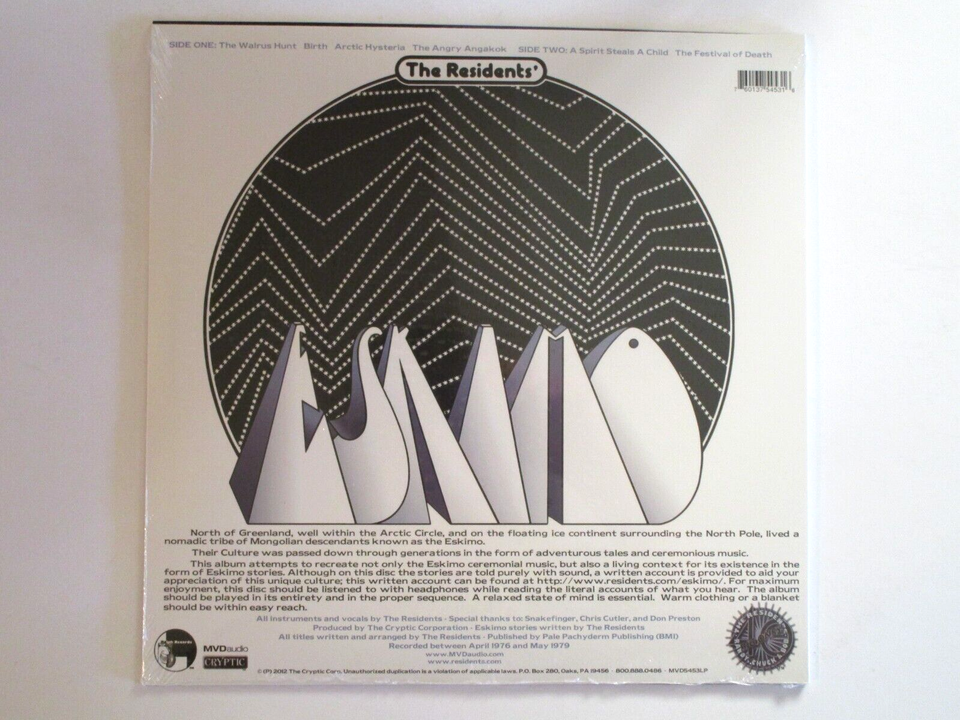 THE RESIDENTS ESKIMO LP SEALED REPRESS VINYL | eBay