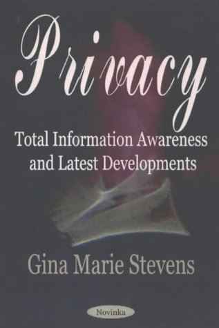 Privacy: Total Information Awareness Programs and Latest (2004) | eBay