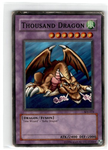 Yu-Gi-Oh! Thousand Dragon Common Heavily Played Unlimited | eBay