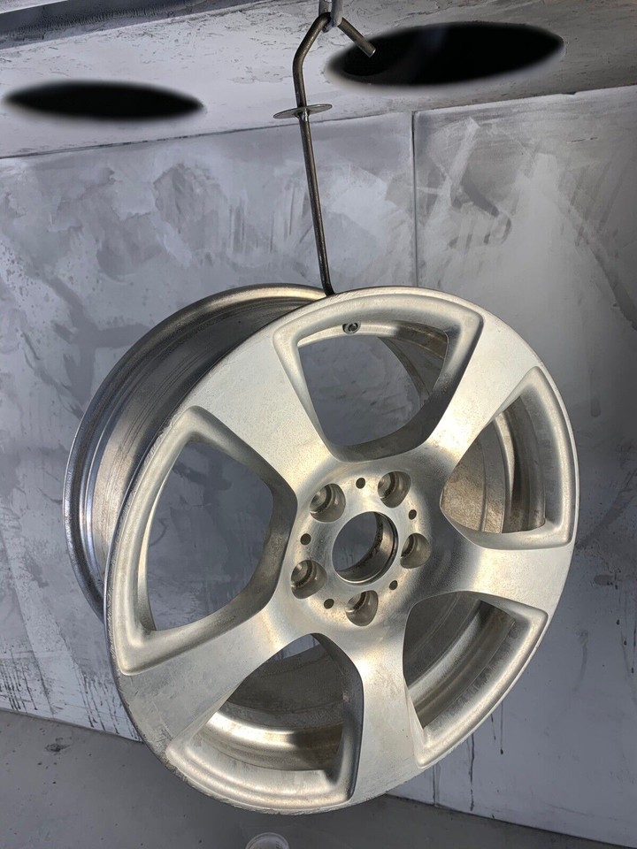 ALLOY WHEEL HOOKS REFURBISHMENT POWDER COATING HANGERS SPRAYING BY OSR ...