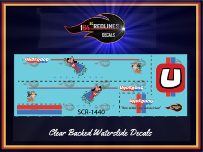 1/64 '83 Silverado "Underdog" Decal Set SCR-1440 | eBay