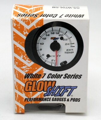 NEW 52mm GlowShift 7 Color LED Water Temp Gauge Meter Kit | eBay