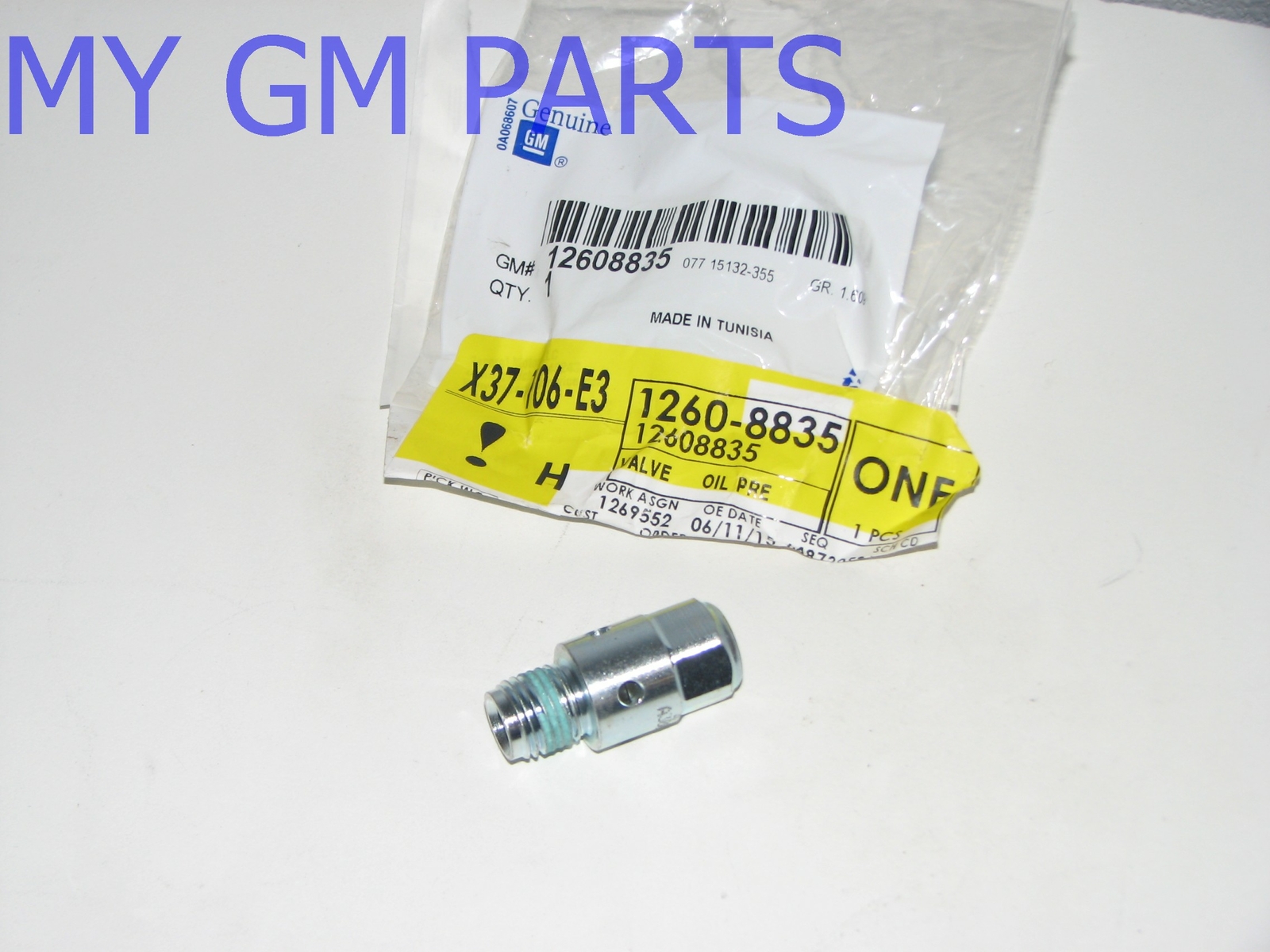 SILVERADO SIERRA TAHOE YUKON OIL PRESSURE RELIEF VALVE 2007-2013 ...