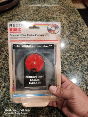 Recoton Compact Disc Radial Cleaner Model CD11RJ Vintage 1987 New Old ...