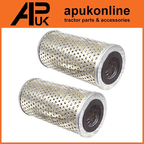 2x Oil Filter for Massey Ferguson FE35 TEF20 FF30 TO35 165 835 155 200 ...