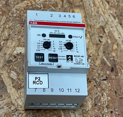 ABB – RD3P-48 – Residual Current Monitoring Relay, 12–48 V AC/DC | eBay ...