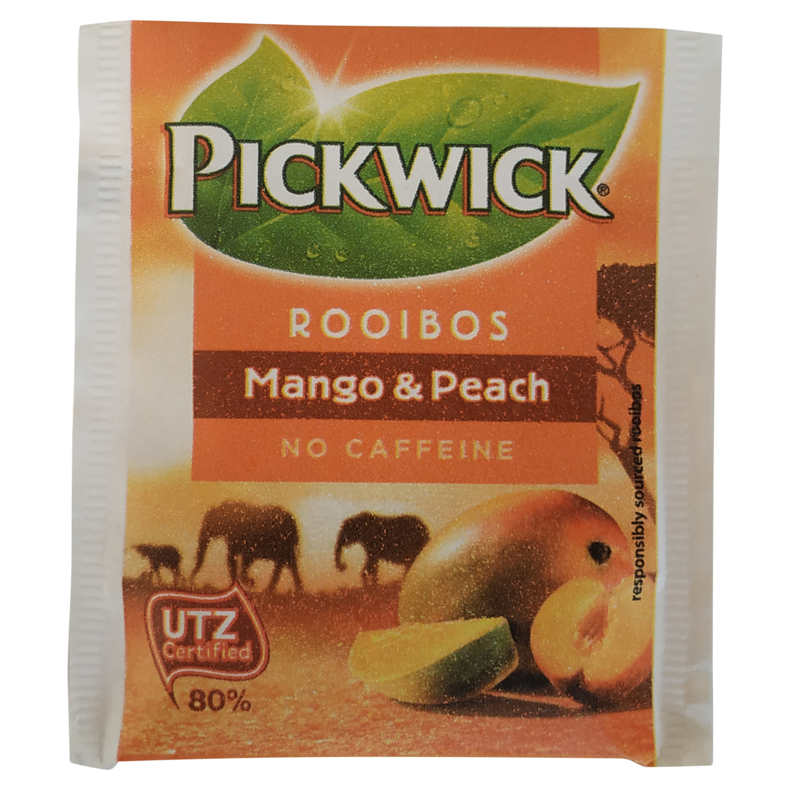 Pickwick Tea | Dutch Tea | Pickwick Rooibos Peach & Mango - Pack of 40 ...