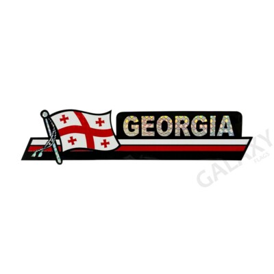 Georgia Bumper Sticker / Flag Sticker / "3 x 11 3/4" Bumper Sticker | eBay
