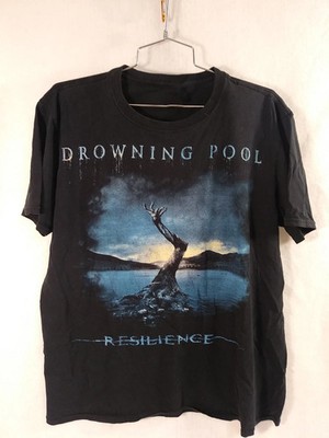 Drowning Pool Resilience World Tour T-shirt S to 5XL AD883 | eBay
