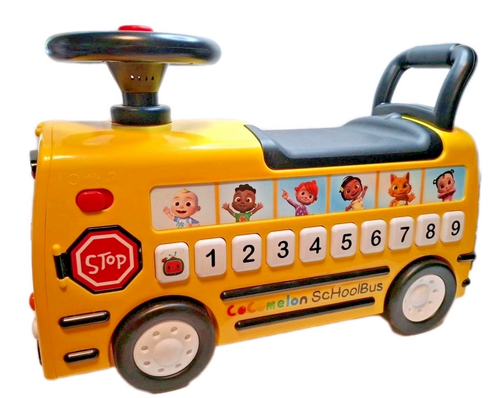 Spark. Create. Imagine.Cocomelon School Bus Ride-On with Letters ...