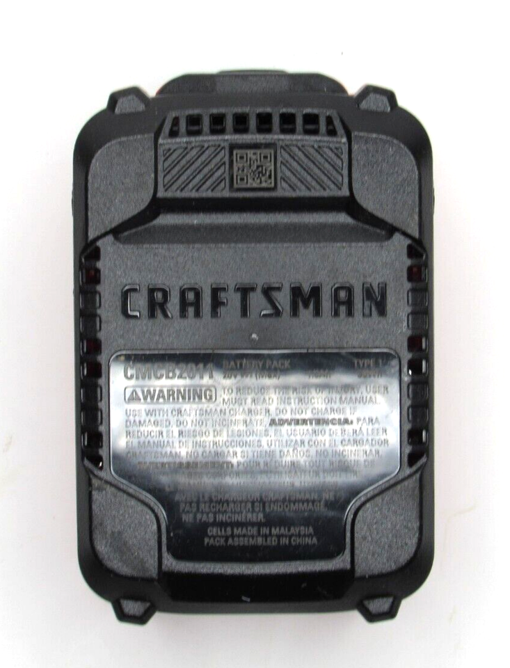 GENUINE Craftsman V20 20 volt Lithium Ion Battery 1.5AH CMCB2011 ** NEW ...