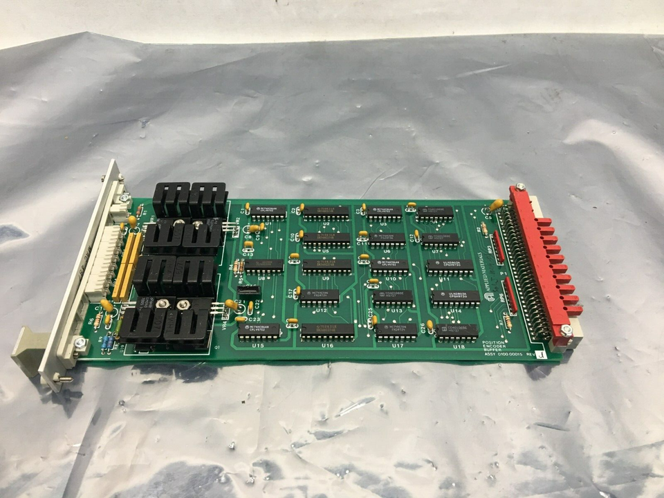 AMAT 0100-00015 Position Encoder Buffer, PCB, FAB 0110-00015, 104430 | eBay