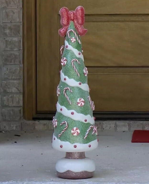 CRACKER BARREL Lighted Gingerbread Tree Blow Mold BRAND NEW | eBay