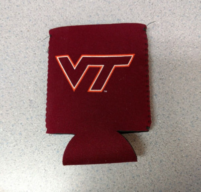 VA Tech Hokies coozie for cans Virginia can cooler | eBay