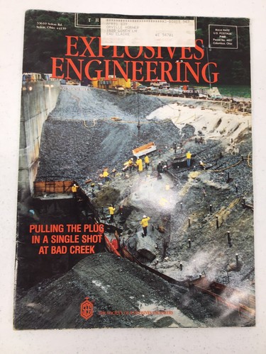 The Journal of Explosives Engineering Magazine March April 1991 Bad ...